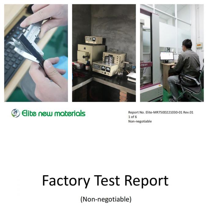 China Qingdao Elite New Materials Co., Ltd. quality control