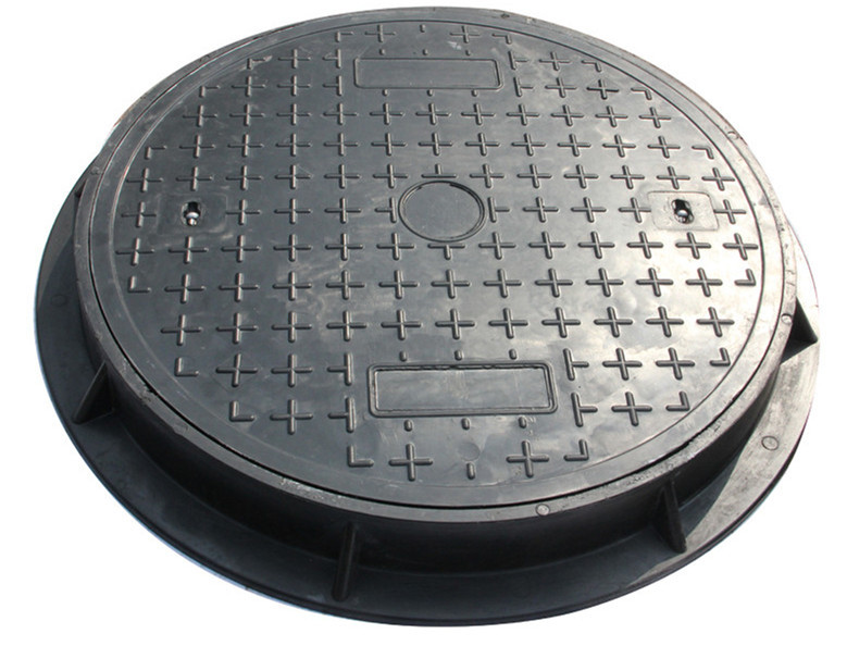 Round SMC Manhole Covers With Lockable Mechanism Load Capacity Up To 40 ...