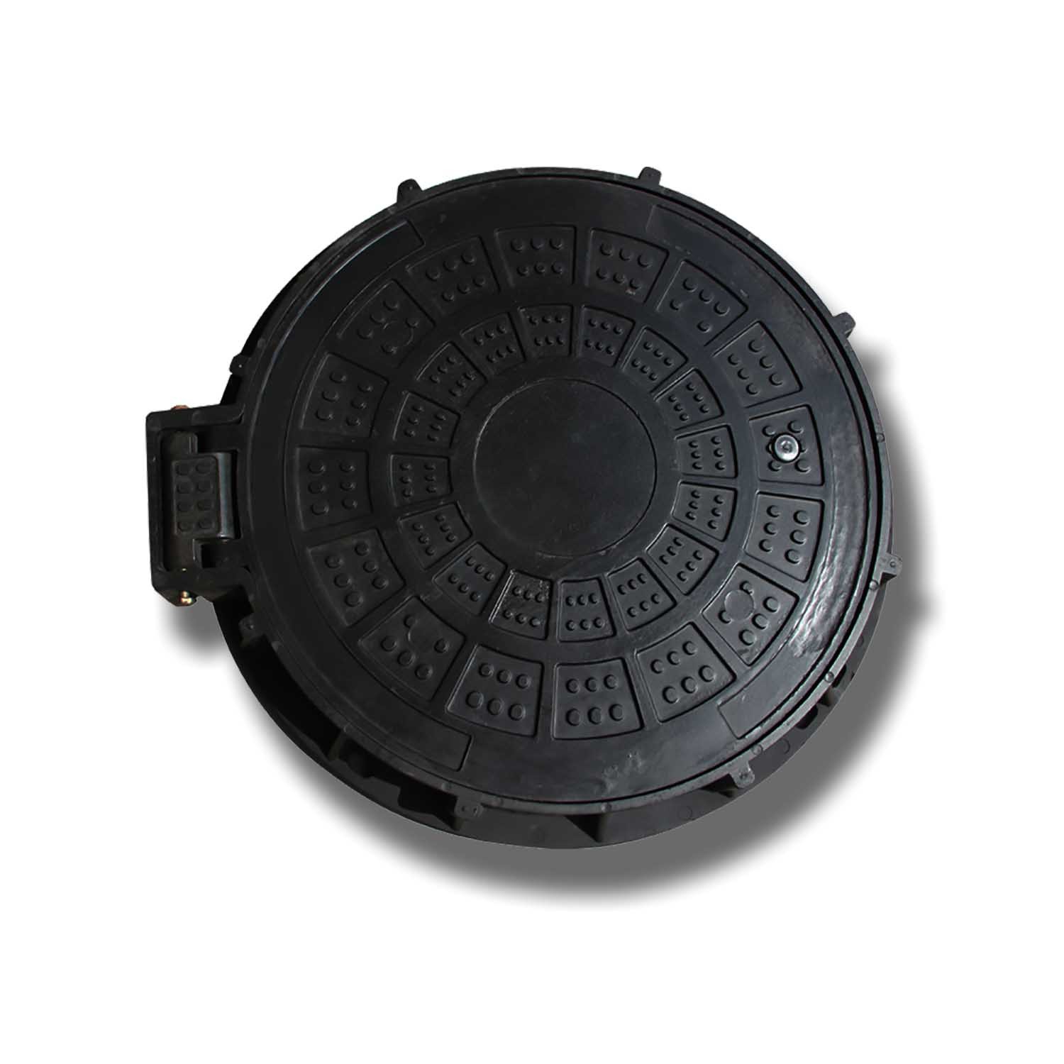 Slip Resistant SMC Round Manhole Cover 600mm With Locking System And ...