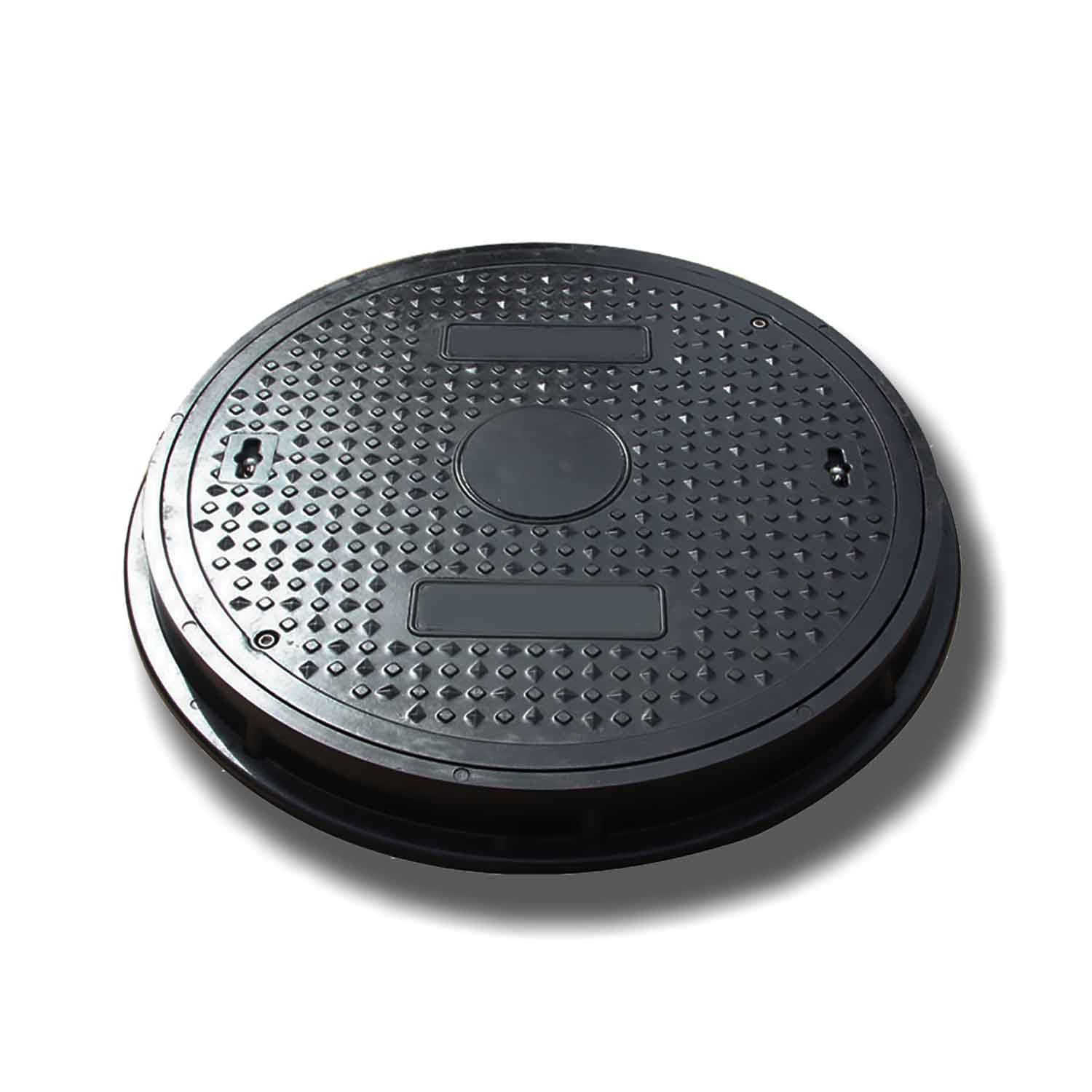 Anti Corrosion Lightweight Manhole Cover 600mm For Chemical Plants And ...