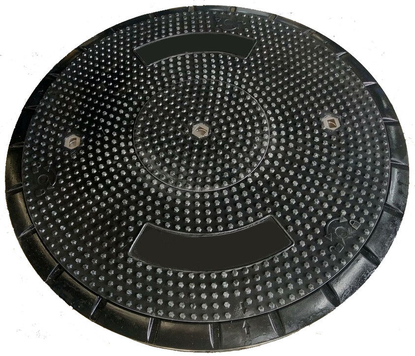 EN124 Standard Round Composite Manhole Cover / Smc Manhole Cover