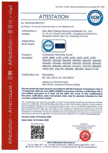 Quality Control - Qingdao Elite New Materials Co., Ltd.